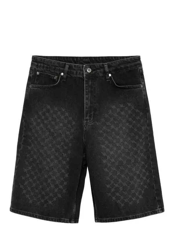 DAILY PAPER Laser Monogram Shorts - Black