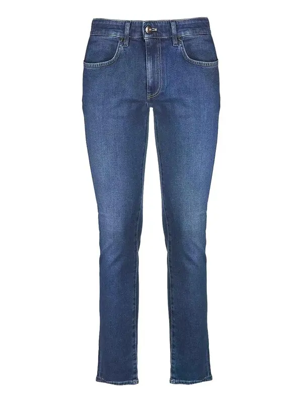 PT TORINO Logo-patch Jeans - Blue