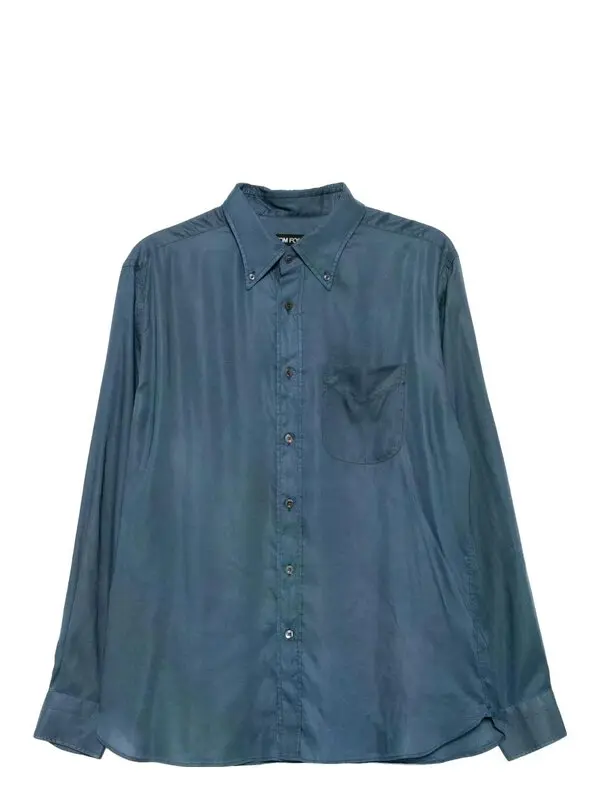 TOM FORD Long-sleeved Shirt - Blue