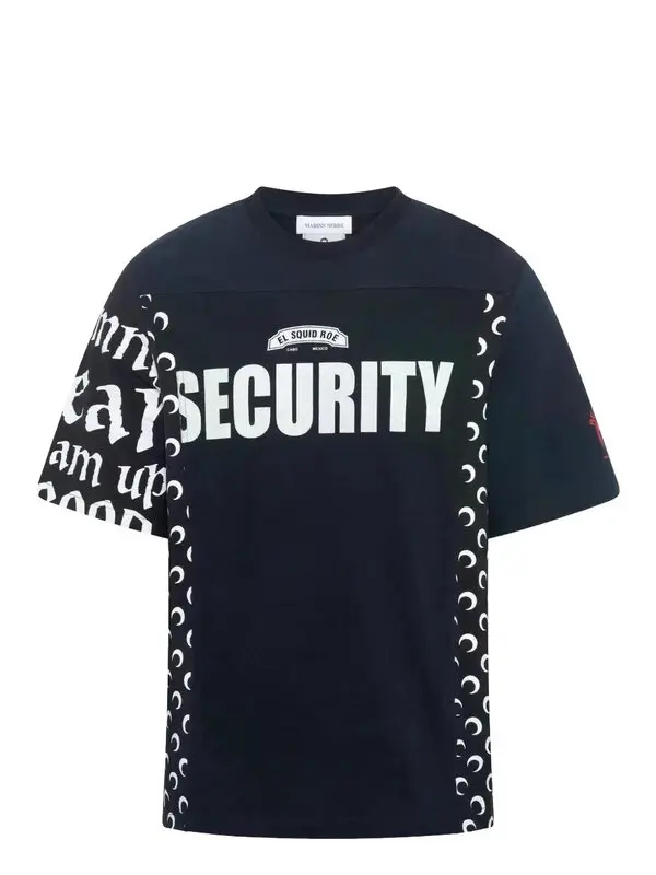 MARINE SERRE Regenerated Graphic T-shirt - Black