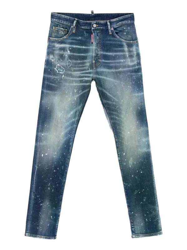 Dsquared2 Cool Guy Faded Ripped Jeans - Blue