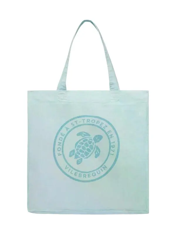Vilebrequin Linen Tote - Blue