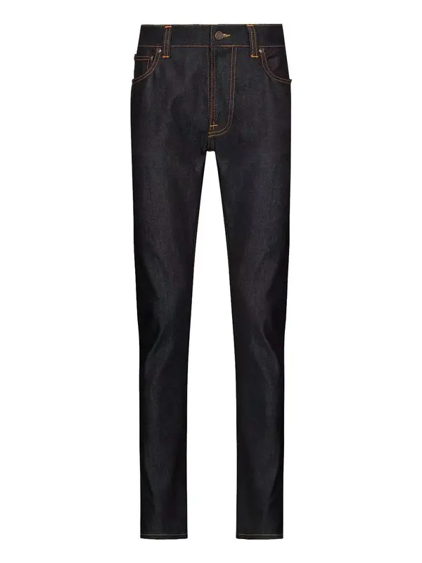 Nudie Jeans Lean Dean Slim-fit Jeans - Blue