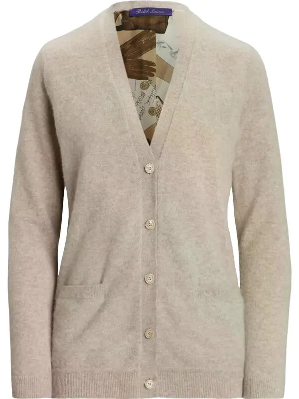 Ralph Lauren Button-up Cardigan - Brown