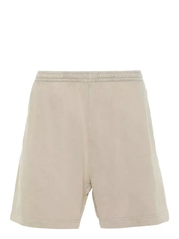 Acne Studios Logo-patch Jersey Shorts - Neutrals