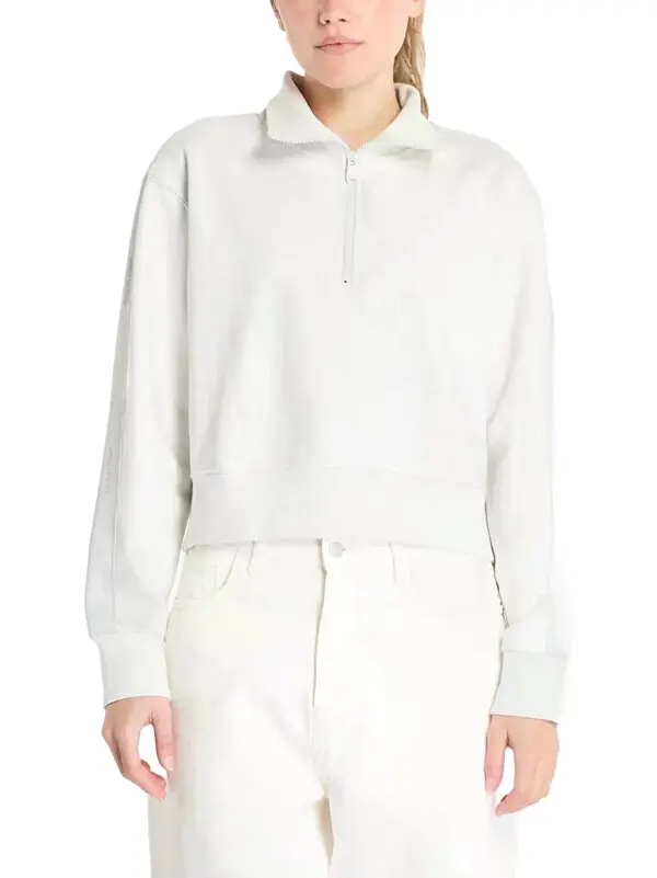 Calvin Klein Half-zipped Sweatshirt - Grey