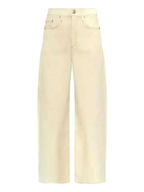 Rag & Bone Sofie High-rise Wide-leg Jeans - Neutrals