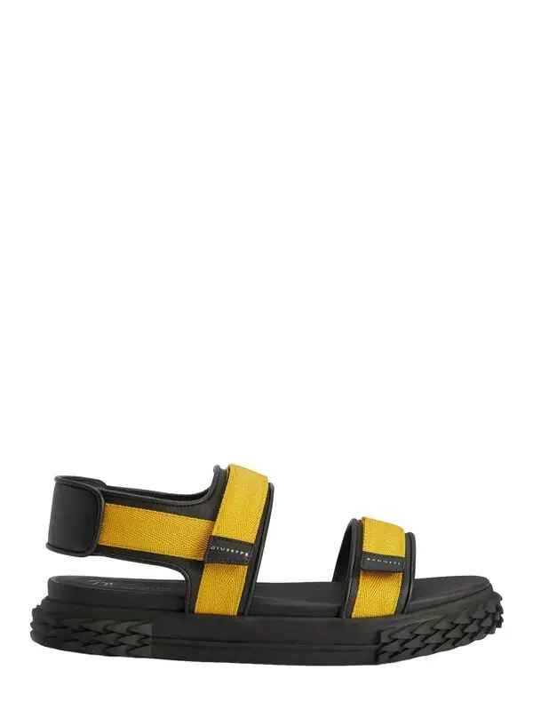 GIUSEPPE ZANOTTI Blabber Touch-strap Sandals - Black