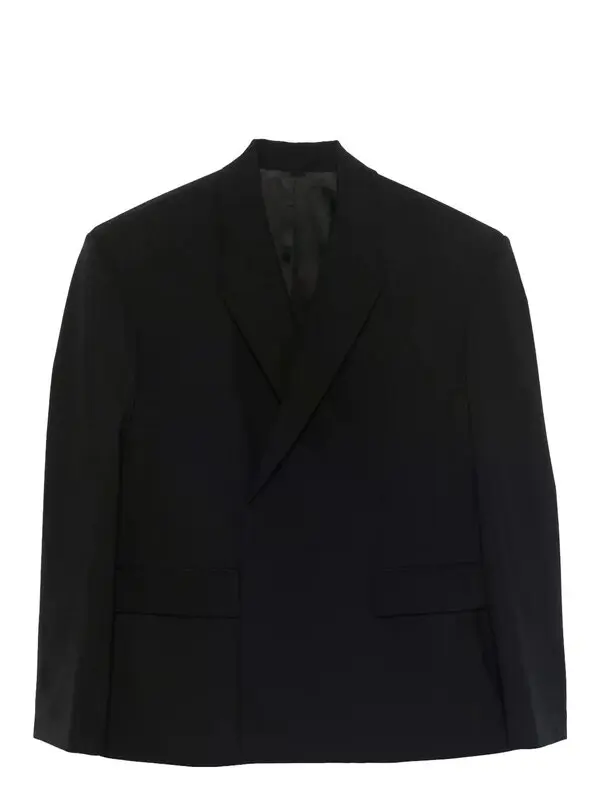 MUGLER Wool Blazer - Black