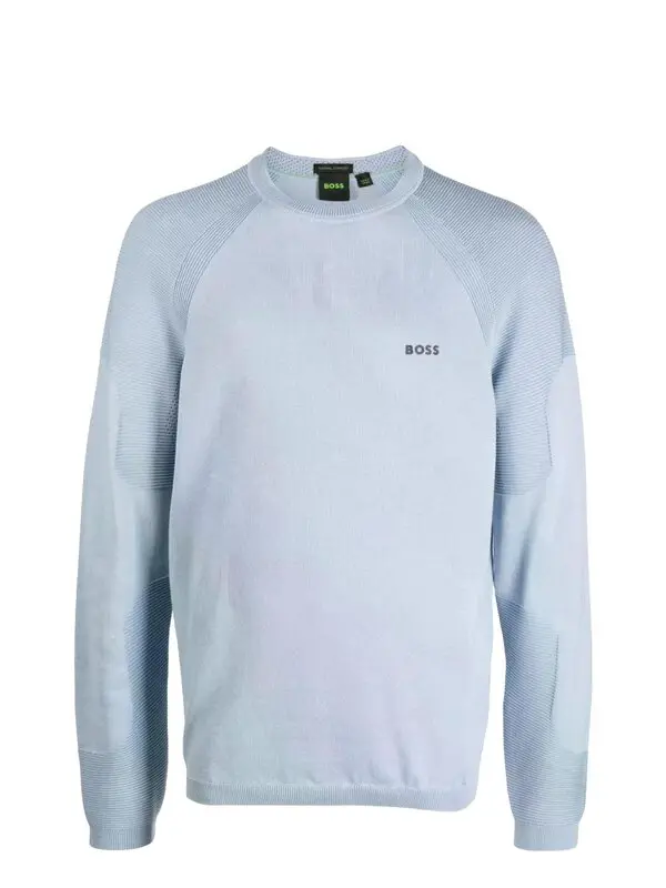 BOSS Perform-x Crew Neck Sweatshirt - Blue
