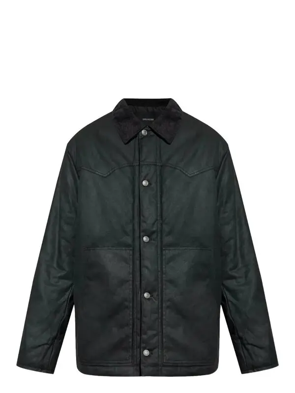 Zadig&Voltaire Paneled Button-up Jacket - Black