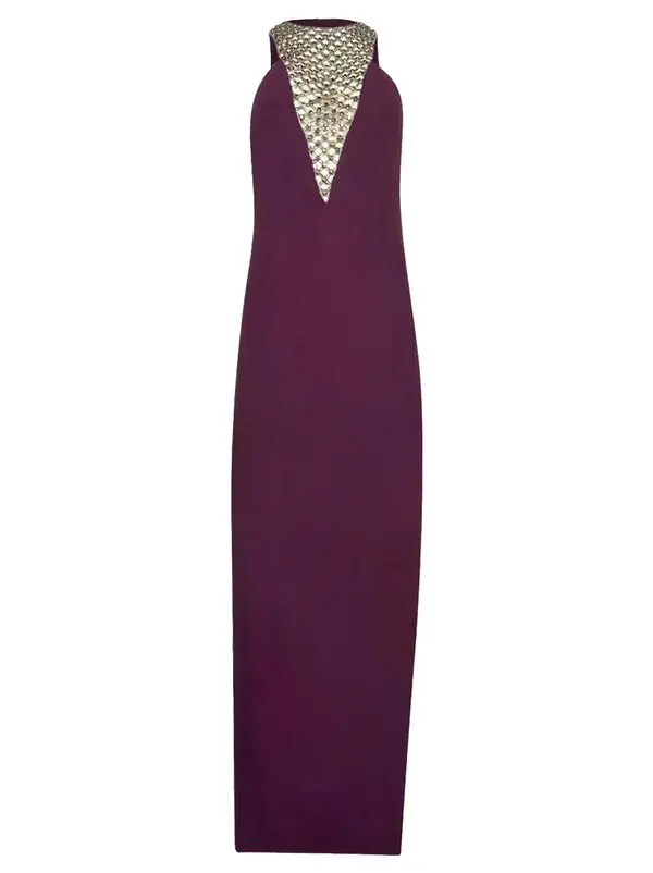 Attico Cady Dress - Purple
