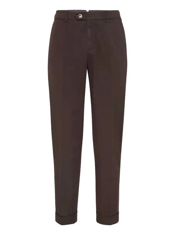 Brunello Cucinelli Tailored Trousers - Brown