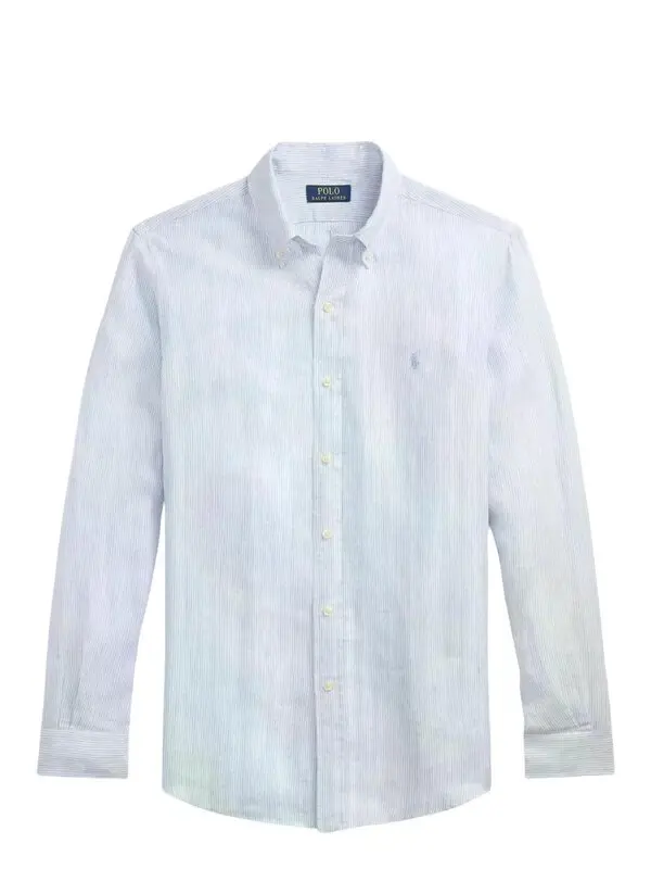 Polo Ralph Lauren Striped Button-down Shirt - Blue
