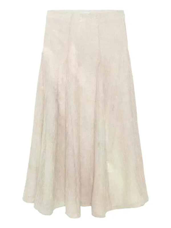 RUOHAN Straight Hem Skirt - Neutrals