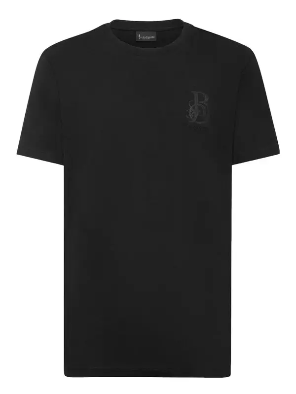 BILLIONAIRE Logo-detail T-shirt - Black