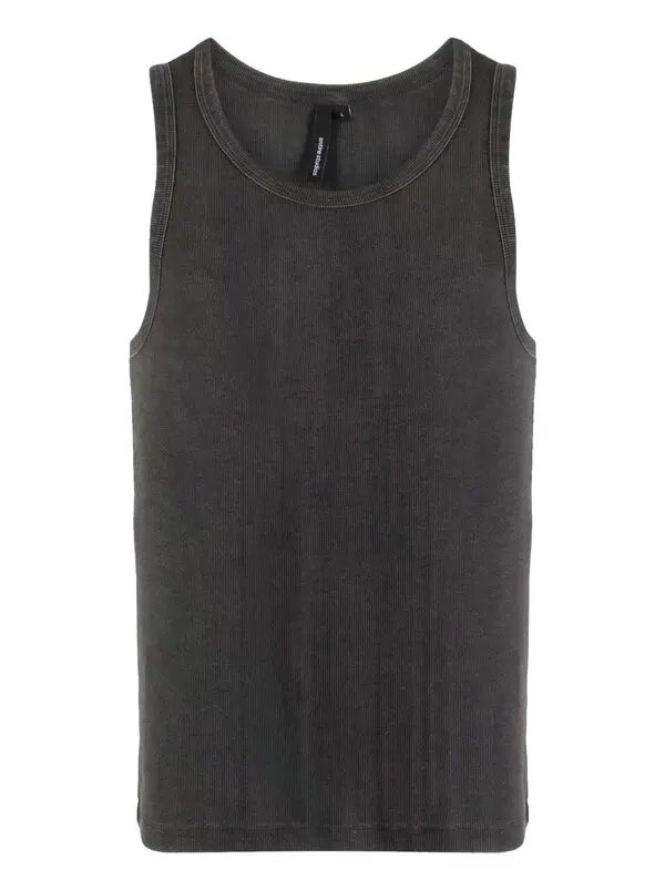 ENTIRE STUDIOS Fine-ribbed Tank Top - Grey