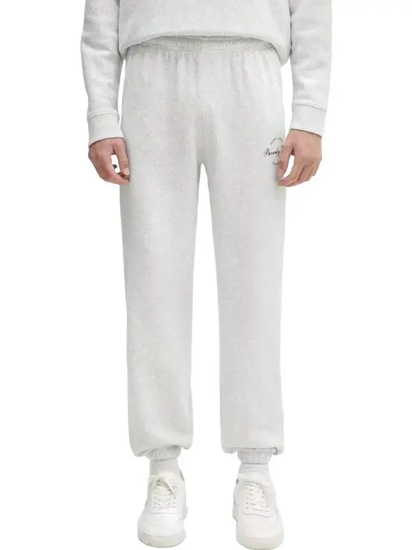 SPORTY & RICH Cotton-blend Track Pants - Grey