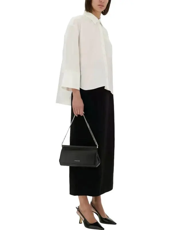 Michael Kors Tailored High-waisted Maxi Skirt - Black