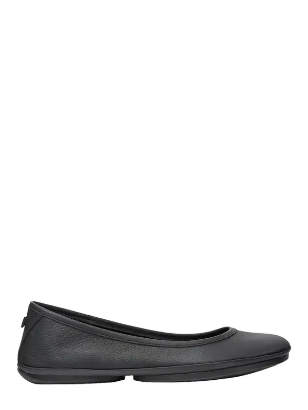 Camper Leather Ballerina Shoes - Black