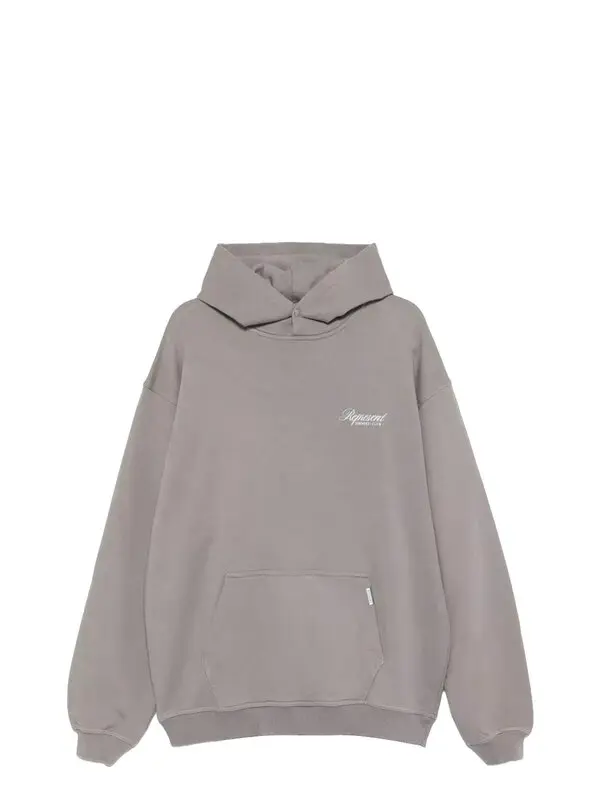 REPRESENT Cotton Hoodie - Grey