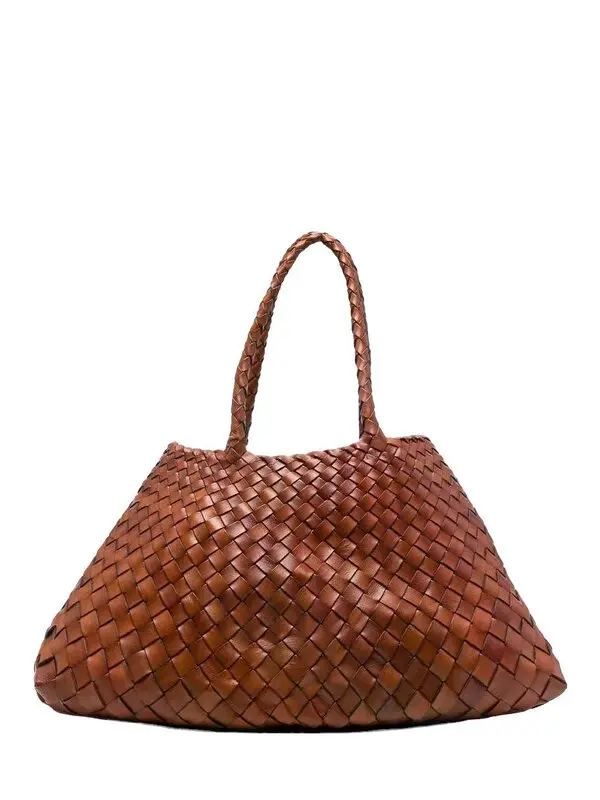 Dragon Diffusion Large Santa Croce Shoulder Bag - Brown