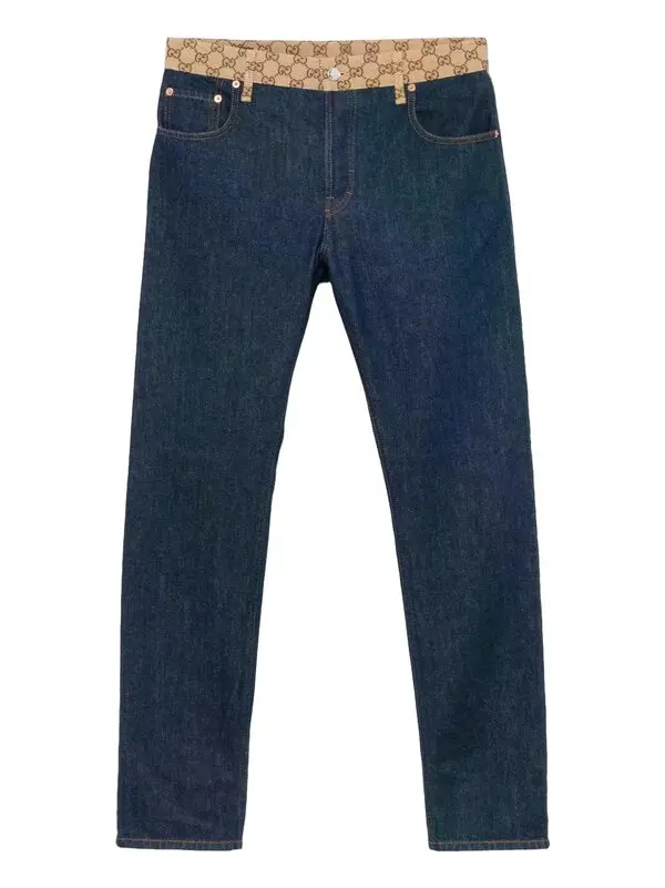 Gucci Tapered Jeans - Blue