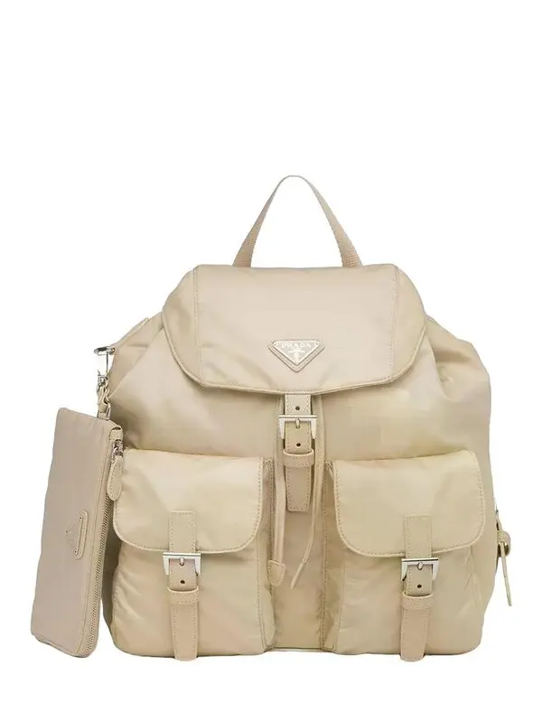 Prada Re-nylon Backpack - Neutrals