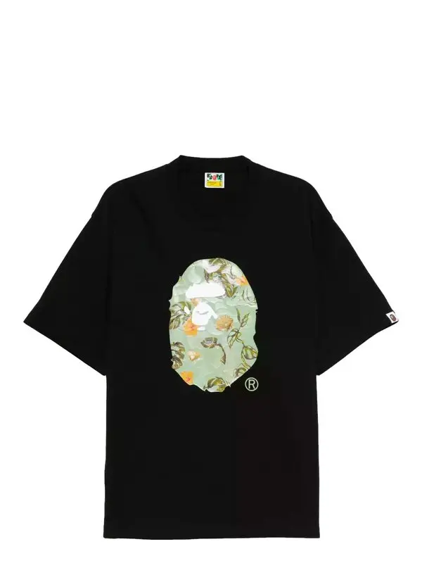A BATHING APE Logo-printed T-shirt - Black