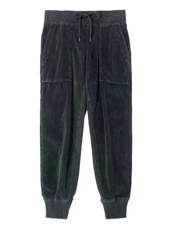 JAMES PERSE Mixed Media Track Pants - Blue