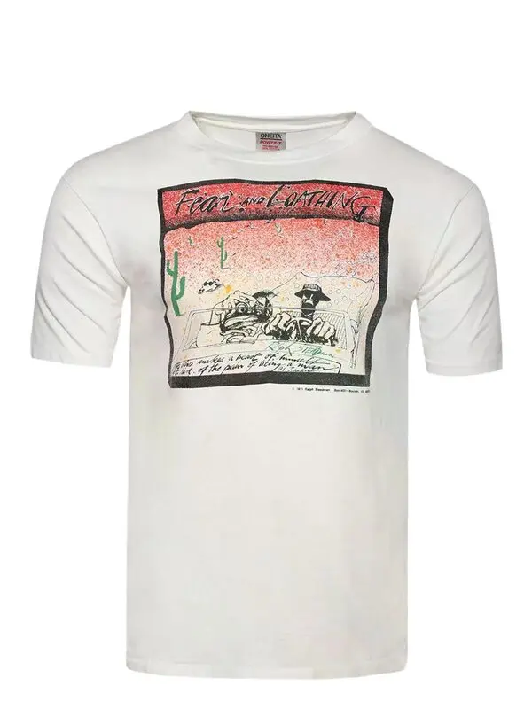 EARTHLING VIP Graphic-print T-shirt - White
