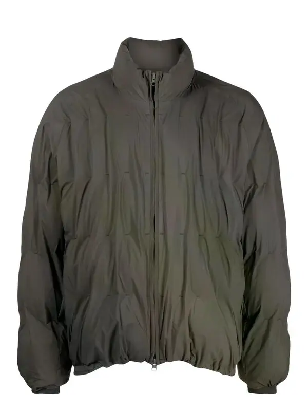 POST ARCHIVE FACTION Decorative-stitching Puffer Jacket - Green