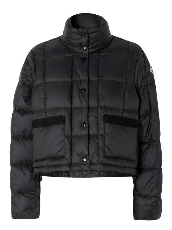 Moncler Jarcieu Quilted Shell Down Jacket - Black