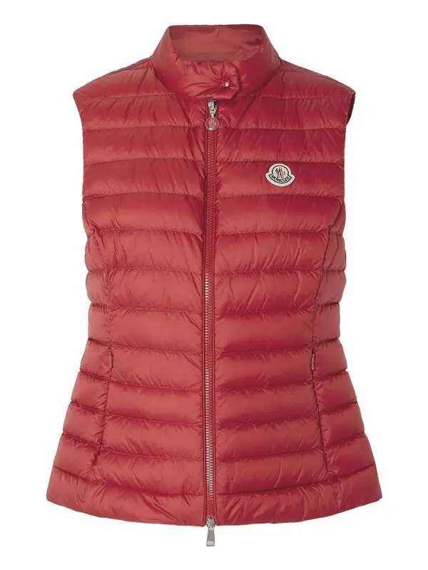 Moncler Igens Quilted Down Vest - Red