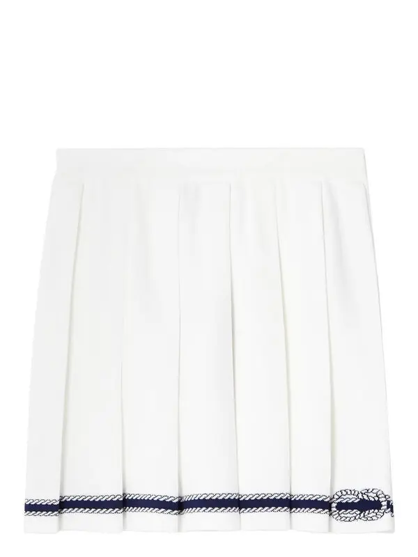 Gucci Intarsia Cotton-blend Mini Skirt - Off-white