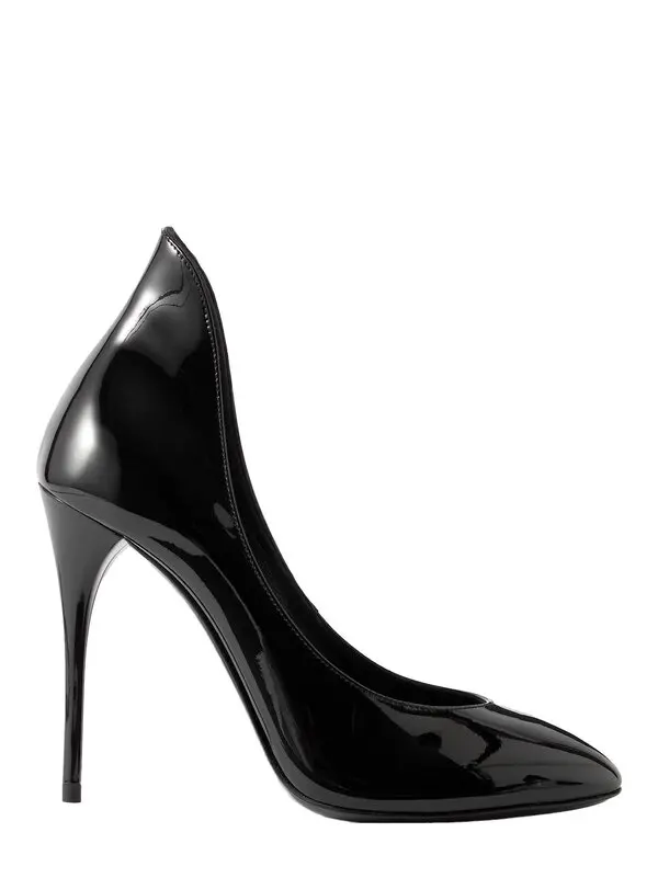 Alaïa Patent-leather Stiletto Pumps - Black