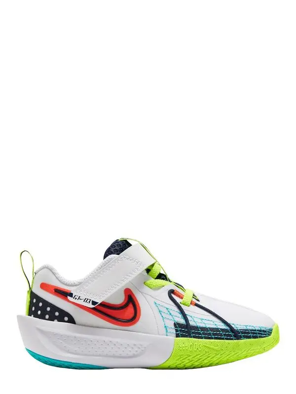 Nike Gt Cut 3 Se Athletic Sneakers - White/picante Red/volt