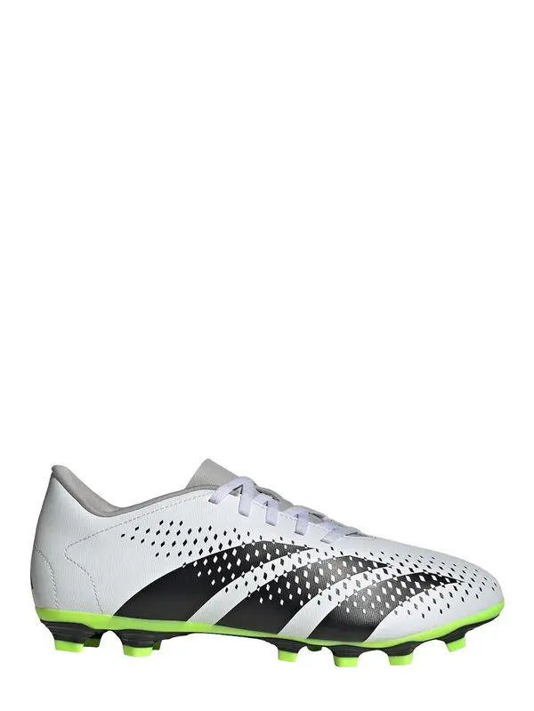 Adidas Predator Accuracy.4 Fg - Cloud White/core Black/lucid Lemon