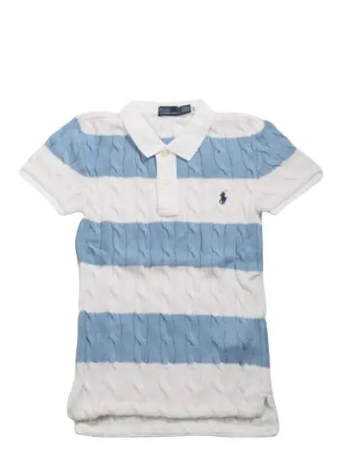 Polo Ralph Lauren Short Sleeve Polo - White/carolina Blue
