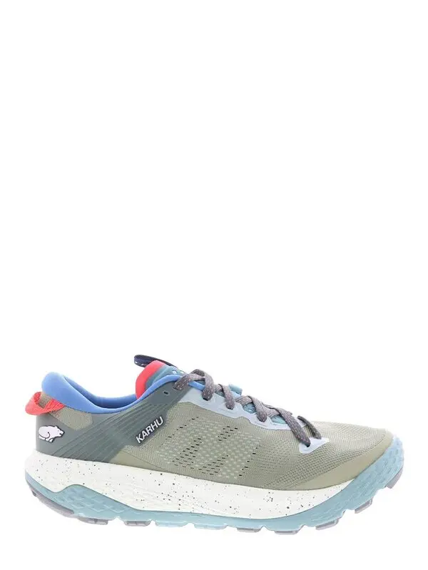 KARHU Ikoni Trail 1.0 Wrin Athletic Shoes - Oil Green/mineral Blue