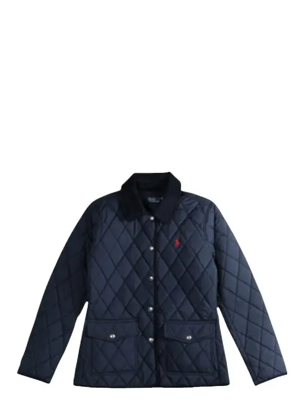 Polo Ralph Lauren Quilted Poly Woven Coat - Rl Navy Blue