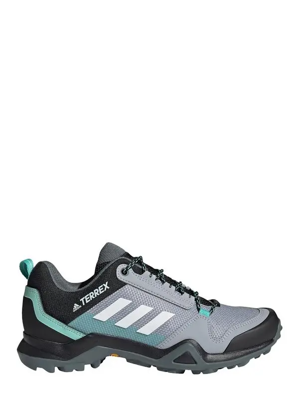 Adidas Terrex Ax3 Athletic Sneakers - Halo Silver/crystal White/acid Mint