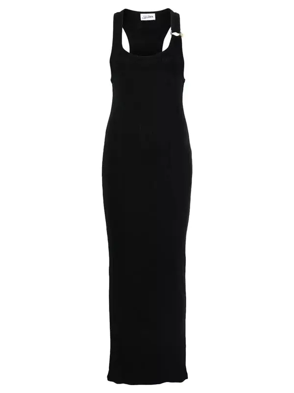 JEAN PAUL GAULTIER Sleeveless Maxi Dress - Black