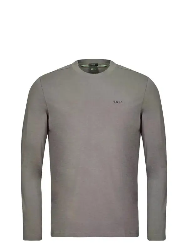 Hugo Logo-print T-shirt - Grey