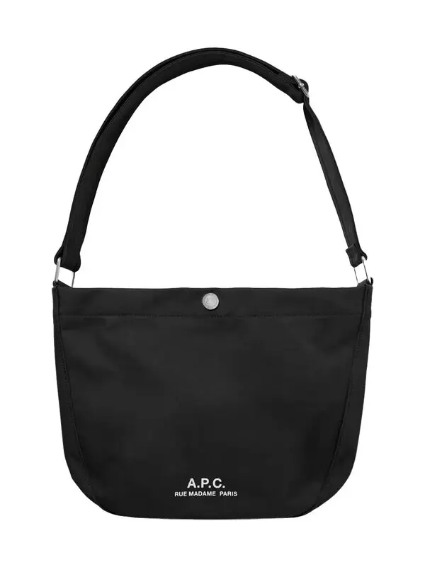 A.p.c. Journal Shoulder Bag - Black