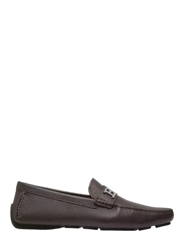 Bally Leather Loafers - Brown