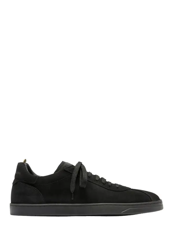 Officine Creative Karma Suede Sneakers - Black