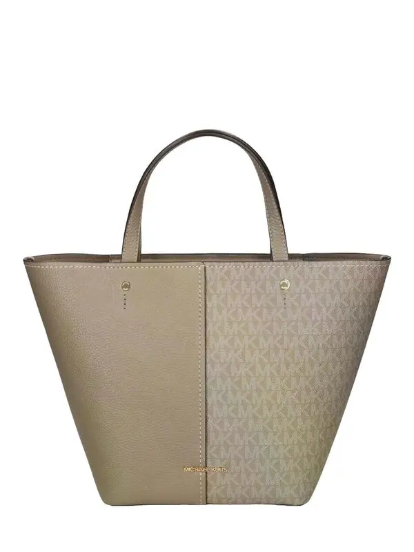 Michael Kors Flora Two-tone Tote - Neutrals