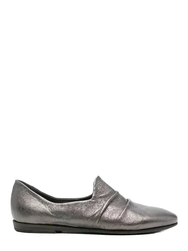 PANTANETTI Metallic Loafers - Grey
