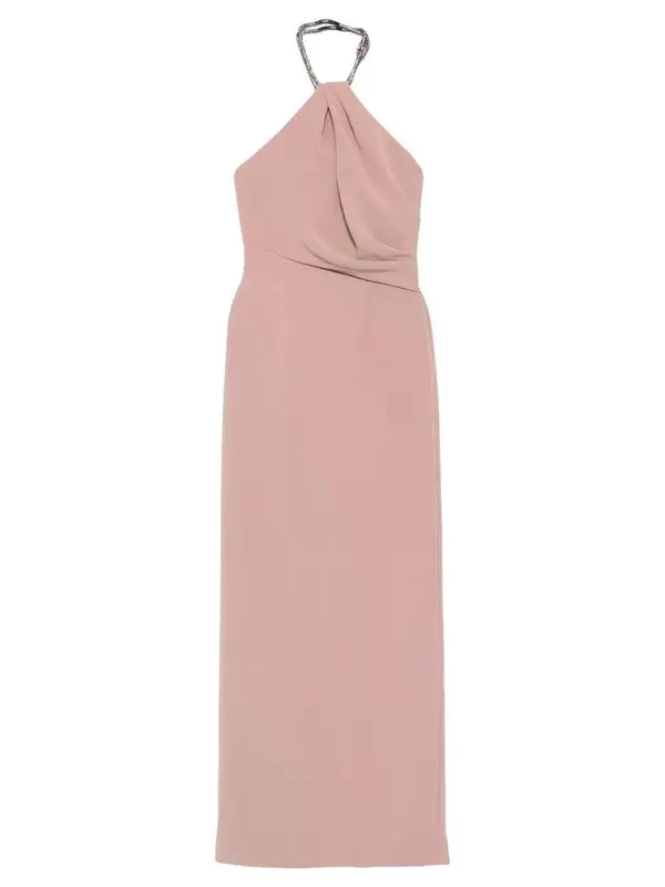 Solace London Riva Maxi Dress - Brown